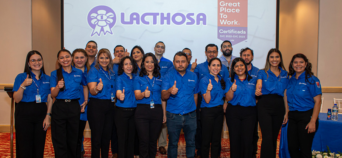 LACTHOSA RECIBE CERTIFICACIÓN GREAT PLACE TO WORK COMO UNA DE LAS MEJORES EMPRESAS PARA TRABAJAR ...
