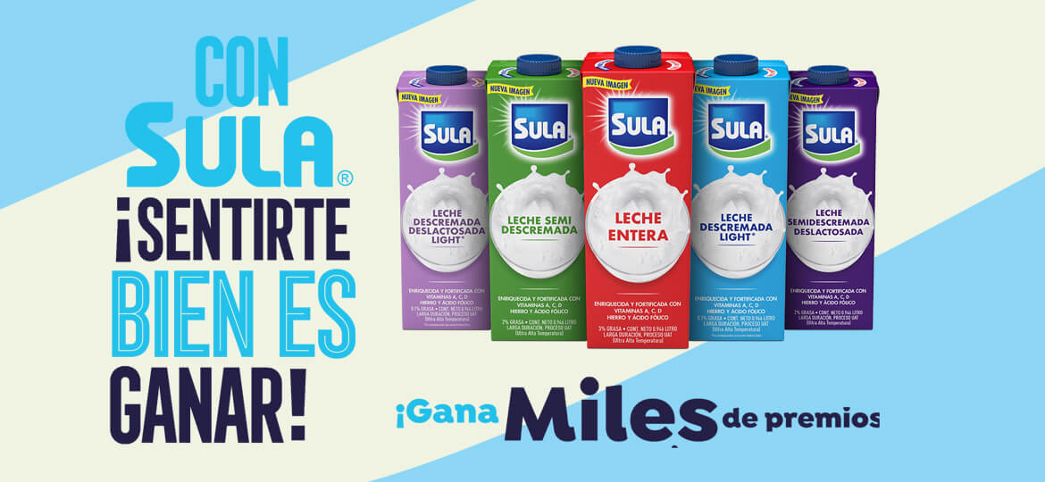 CON SULA ¡SENTIRTE BIEN ES GANAR! LA NUEVA PROMOCIÓN CON MILES DE PREMIOS